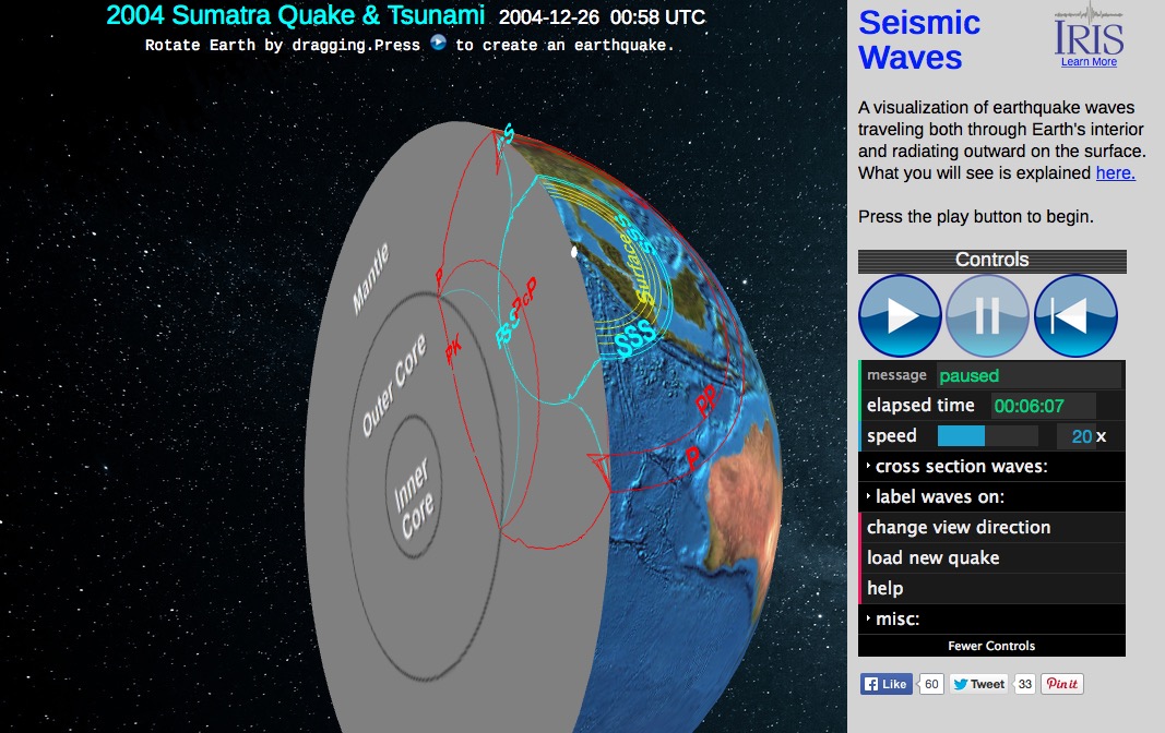 Seismic Waves Viewer- Incorporated Research Institutions for Seismology